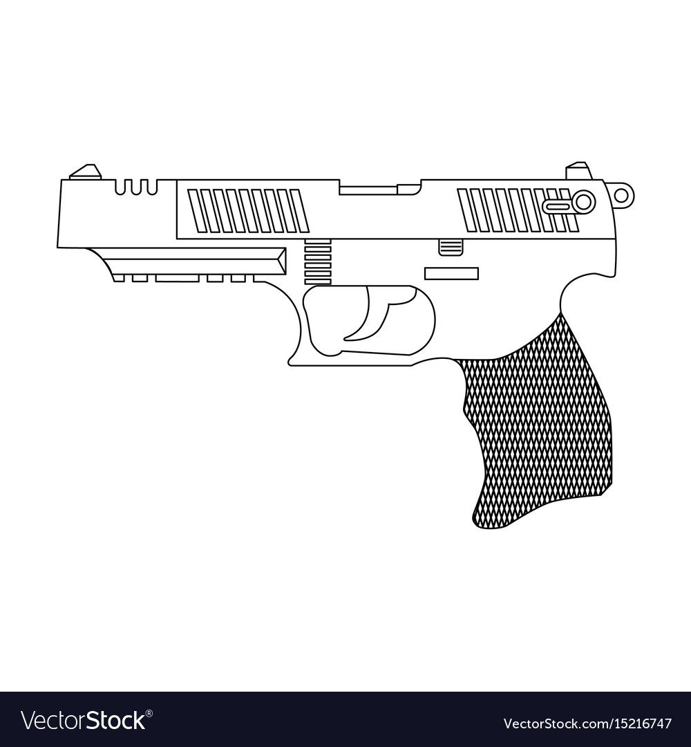 Firearms Royalty Free Vector Image - VectorStock
