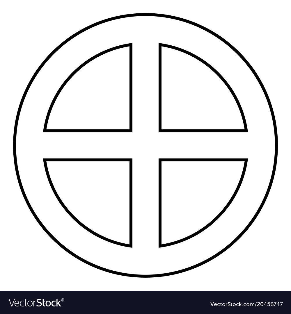 Symbol earth icon black color flat style simple Vector Image