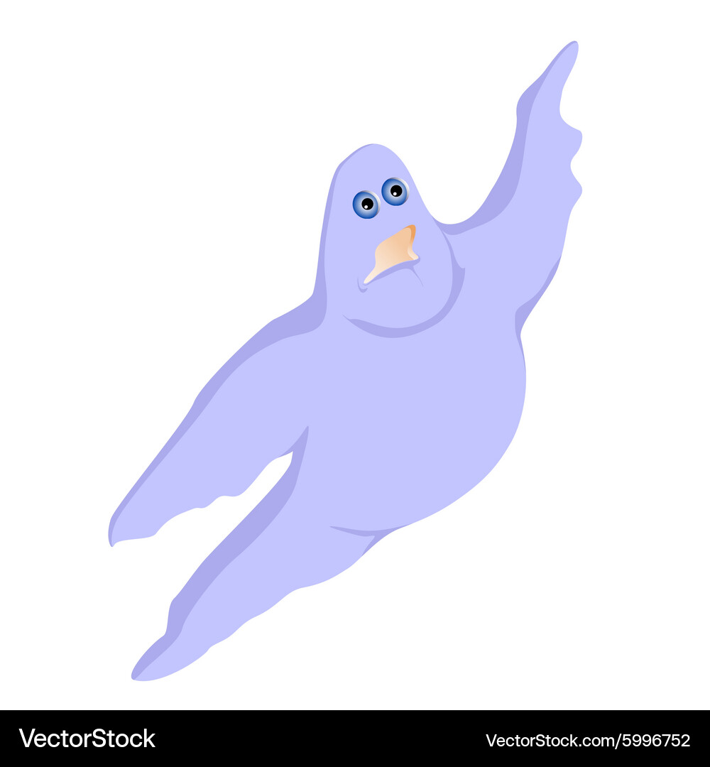 Flying in the sky spirit Royalty Free Vector Image
