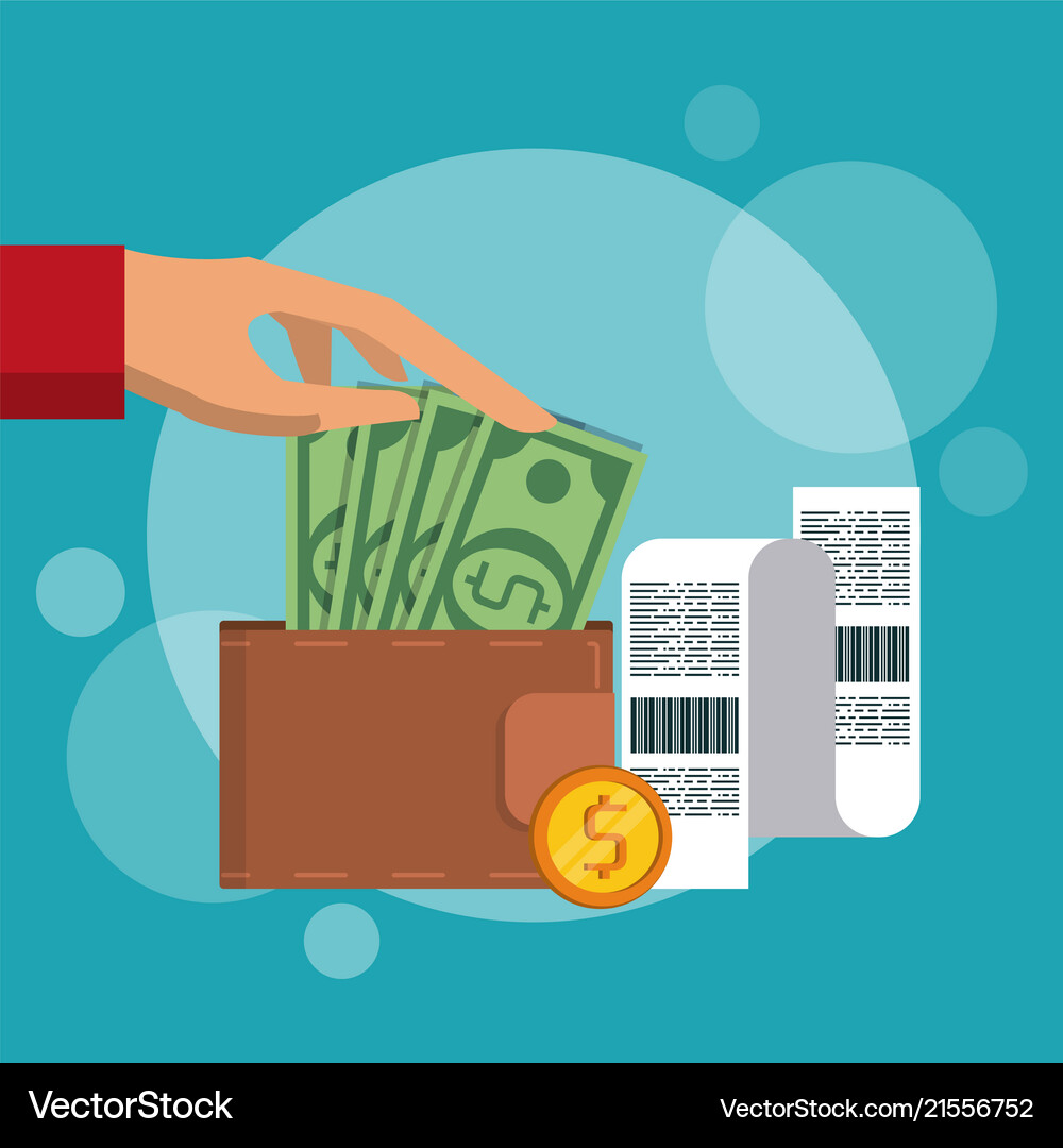 Shopping and marketing Royalty Free Vector Image
