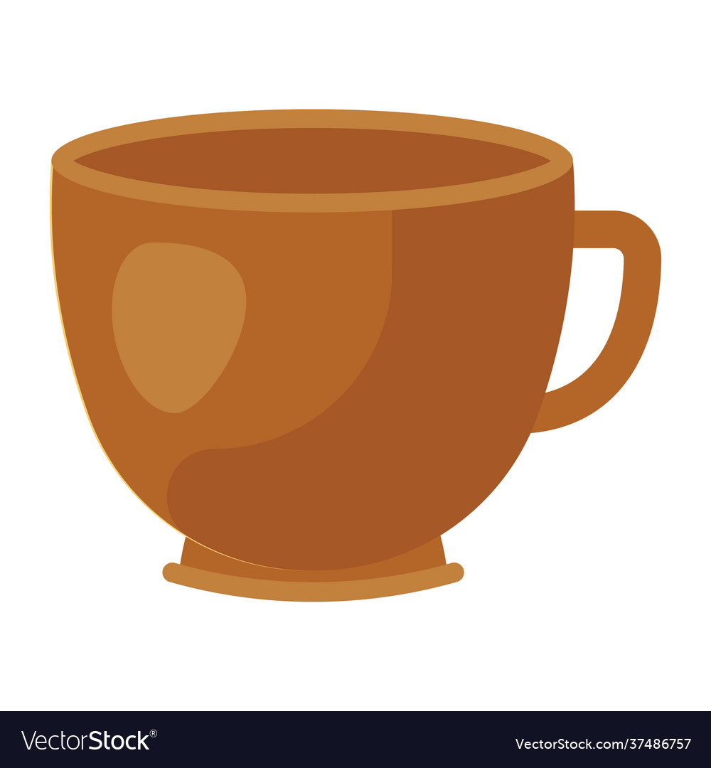Teacup Royalty Free Vector Image - VectorStock