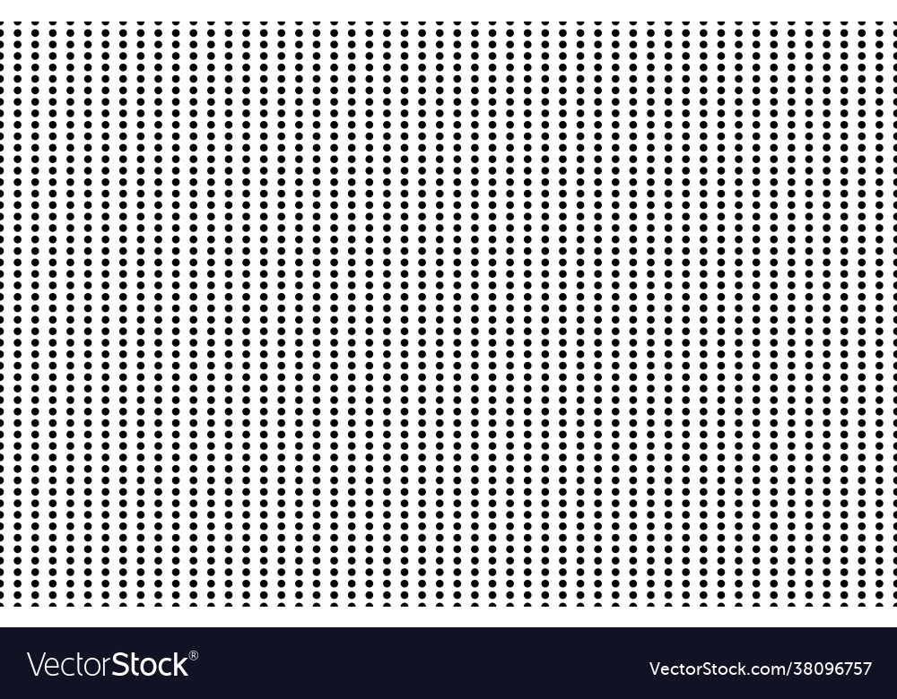Vintage black and white polka dot pattern Vector Image
