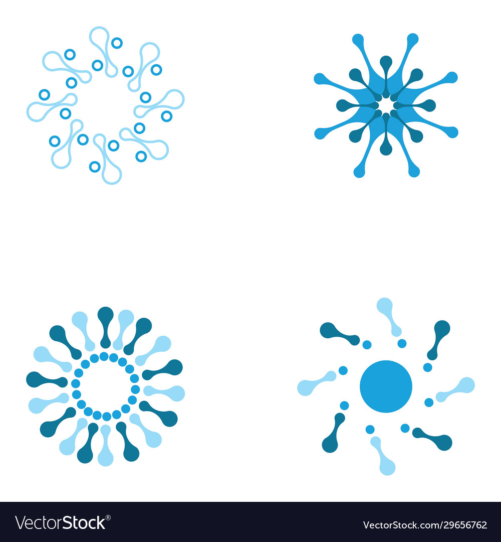 Molecule design Royalty Free Vector Image - VectorStock