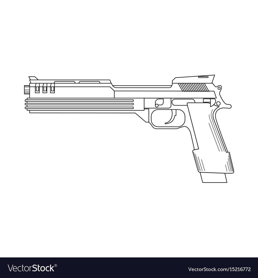 Firearms Royalty Free Vector Image - VectorStock