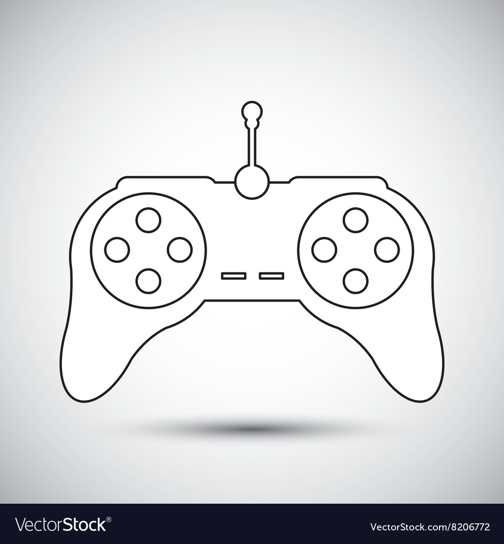 Game control design Royalty Free Vector Image - VectorStock