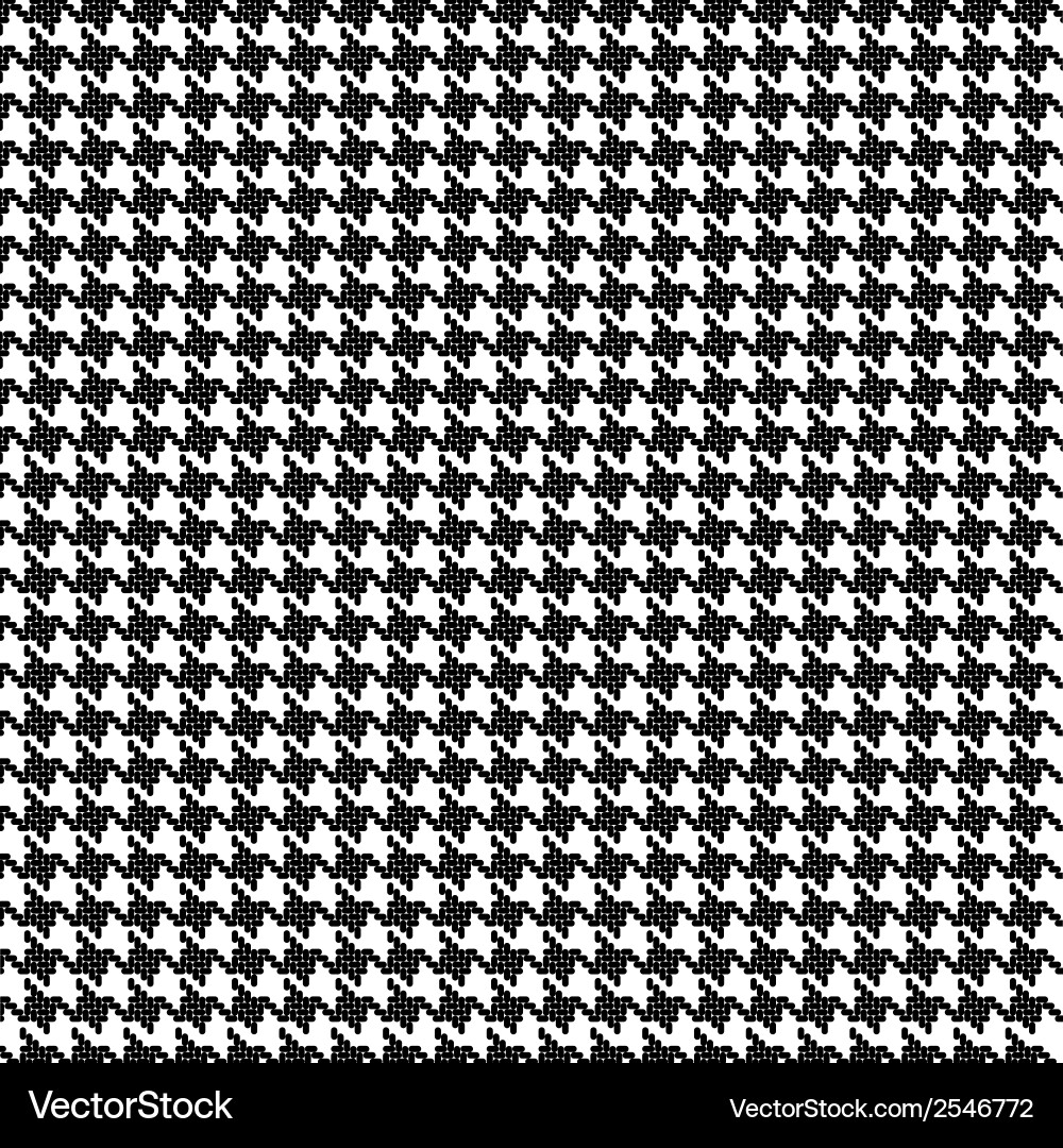 Houndstooth Royalty Free Vector Image - VectorStock