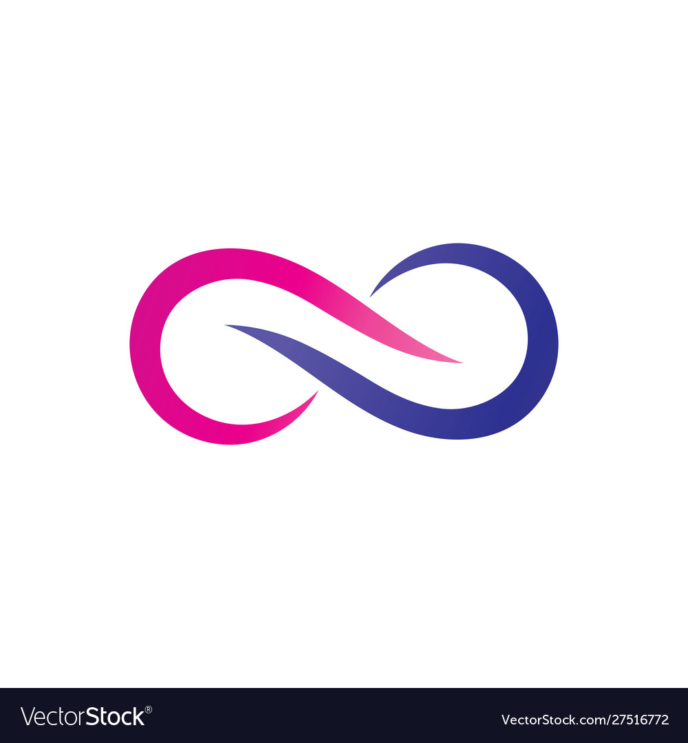 Infinity design Royalty Free Vector Image - VectorStock