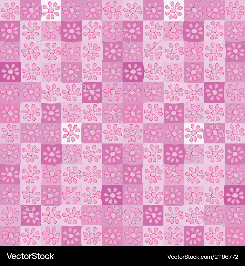 Seamless purple floral floral pattern background Vector Image