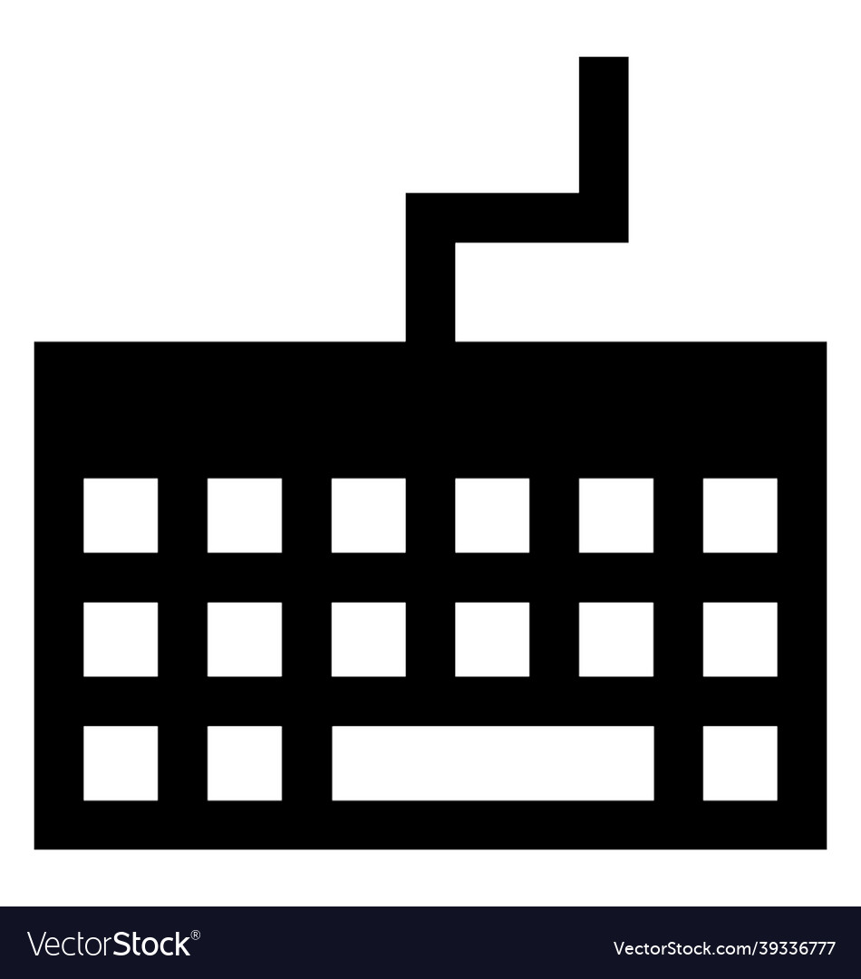 Keyboard Royalty Free Vector Image - VectorStock