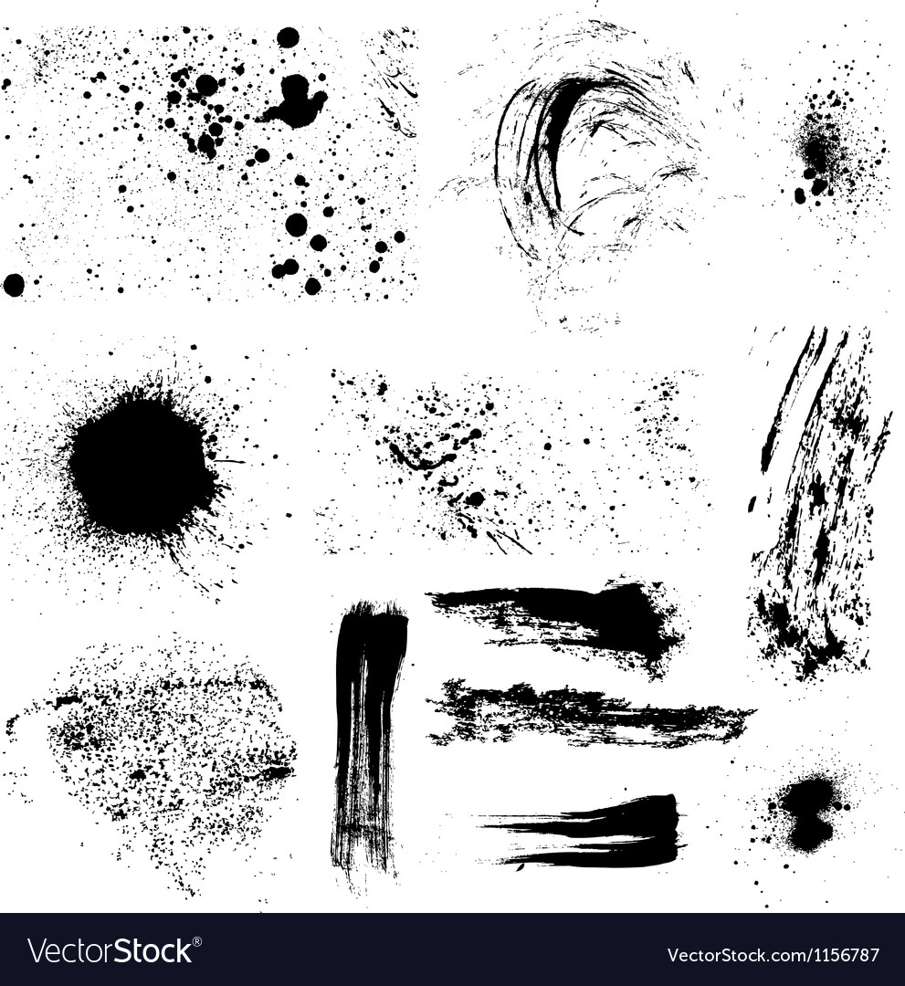 Grunge elements Royalty Free Vector Image - VectorStock