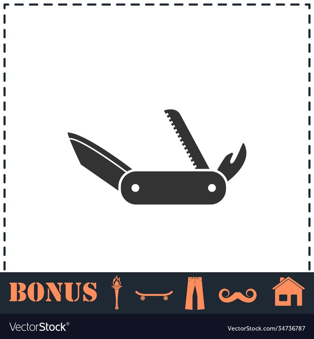 Multitool icon flat Royalty Free Vector Image - VectorStock