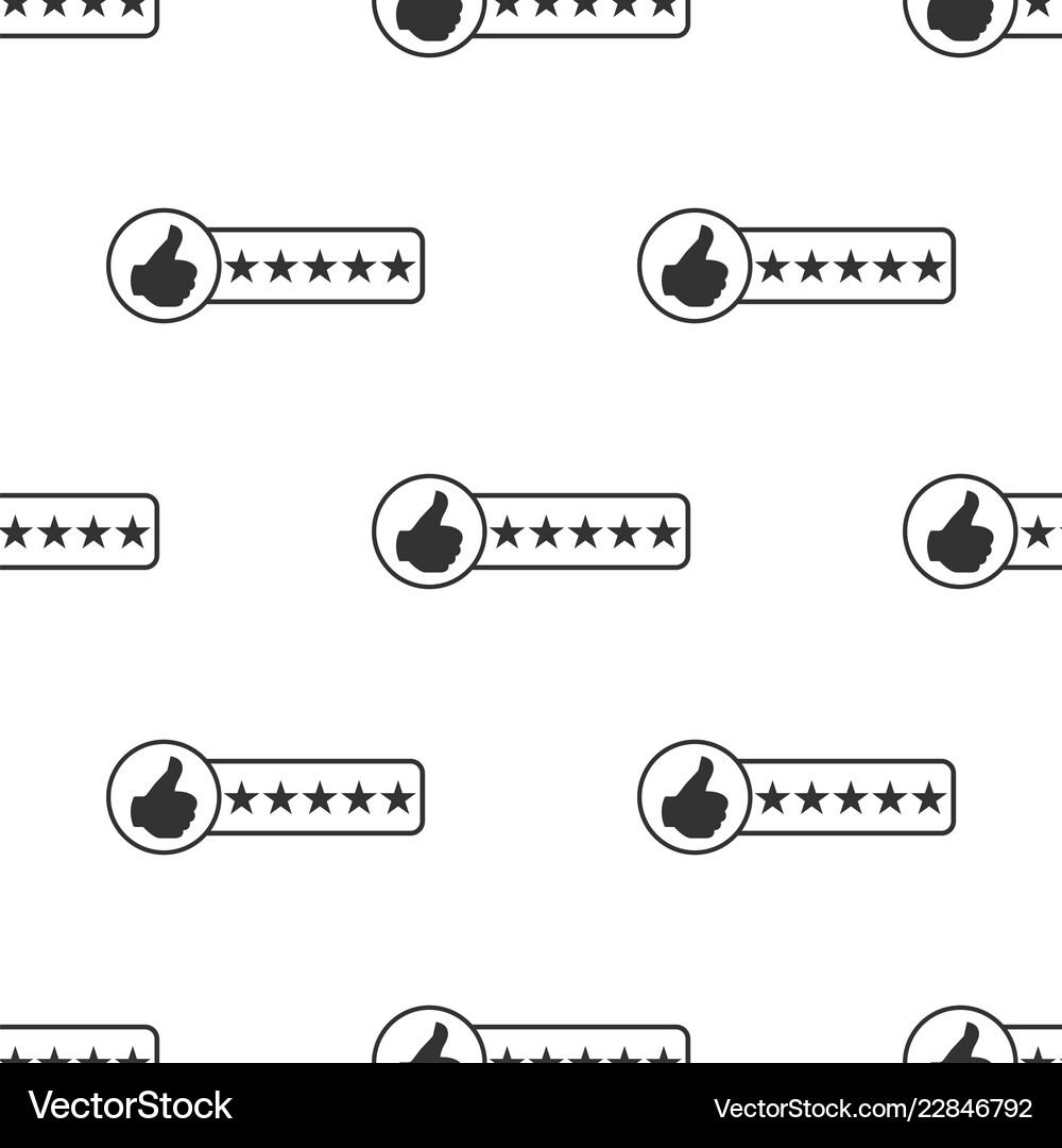 Consumer or customer product rating icon Vector Image