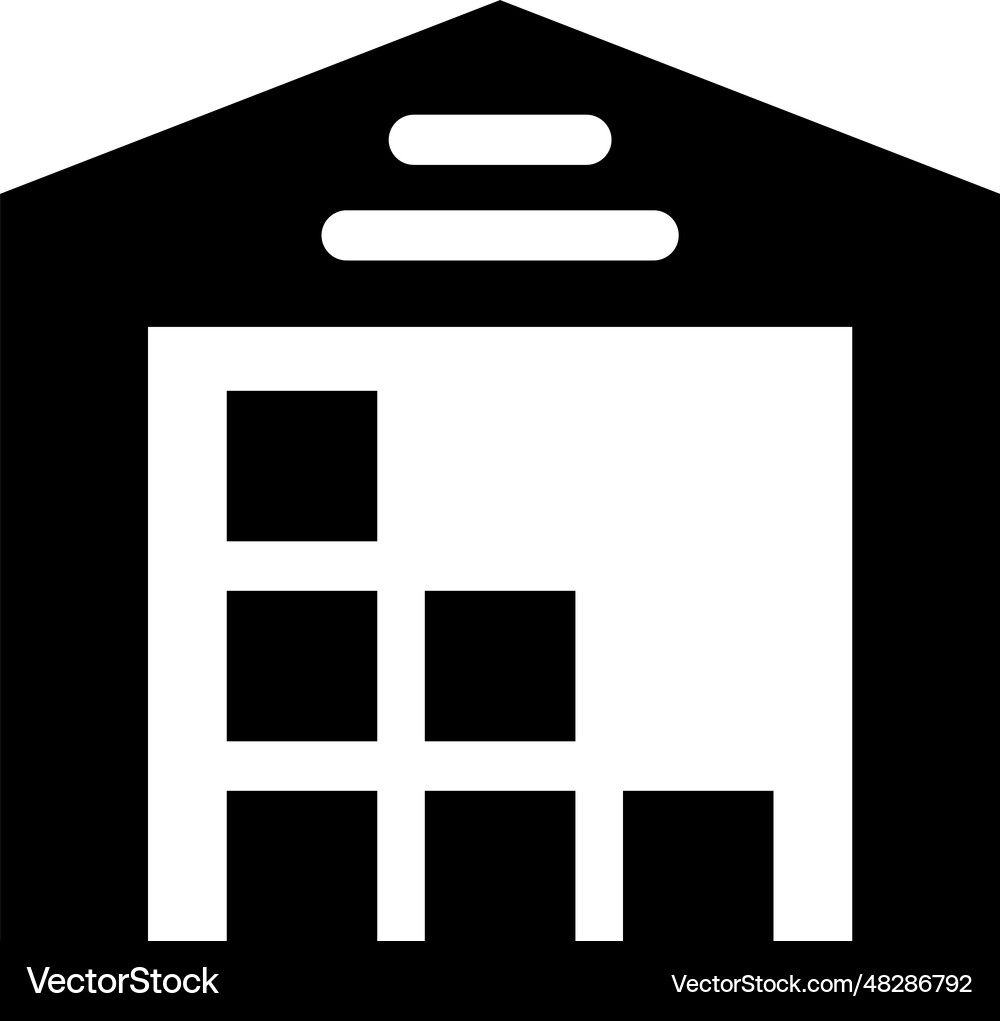 Warehouse icon Royalty Free Vector Image - VectorStock