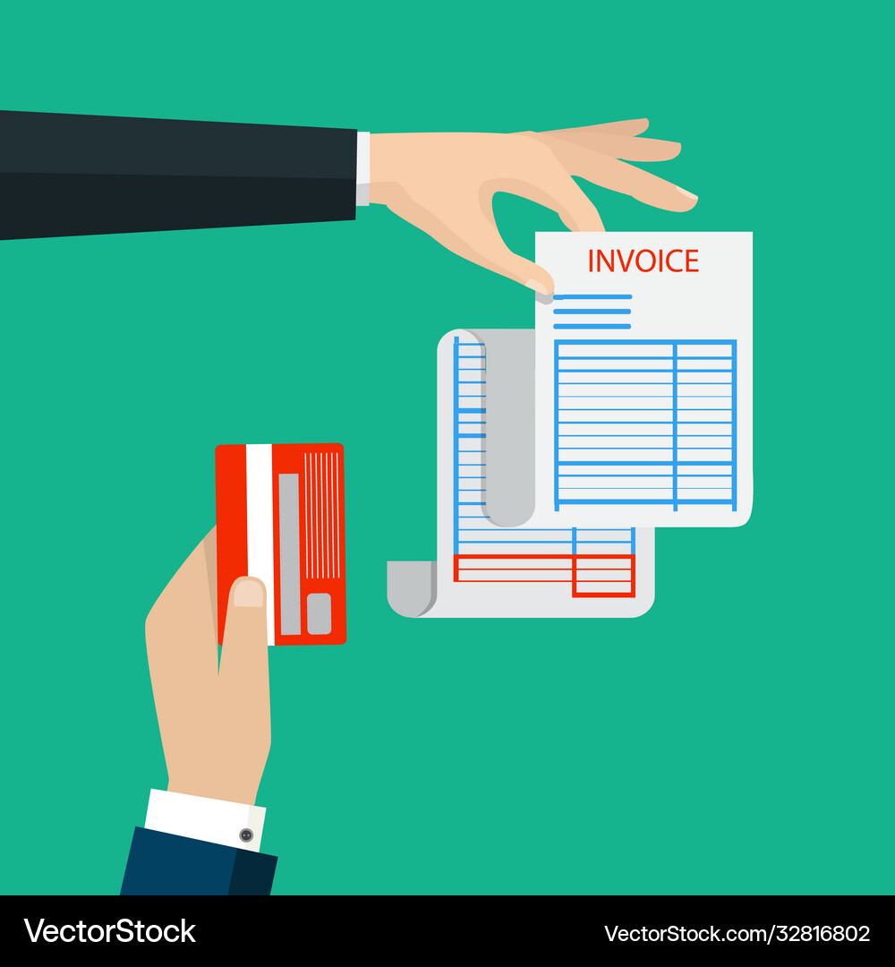 Bill atm financial checkpaper receipts icon Vector Image