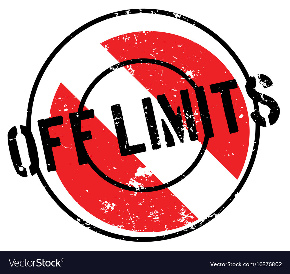 Off limits rubber stamp Royalty Free Vector Image