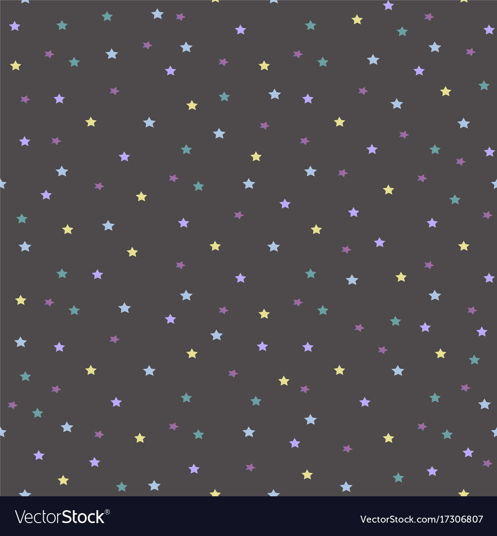 Seamless stars pattern Royalty Free Vector Image