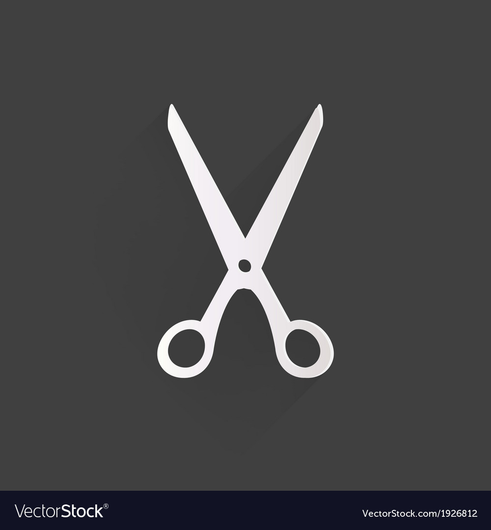 Scissors icon Royalty Free Vector Image - VectorStock