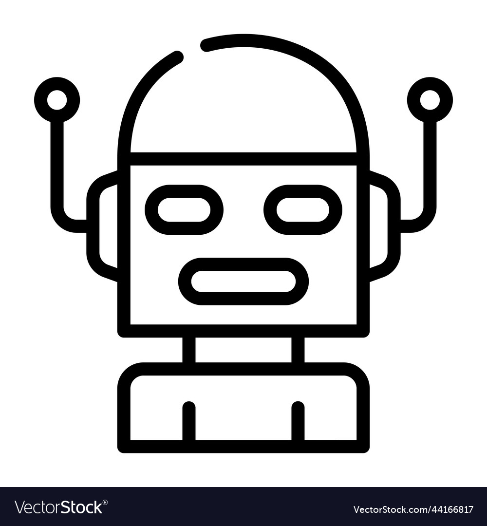 Bot Royalty Free Vector Image Vectorstock