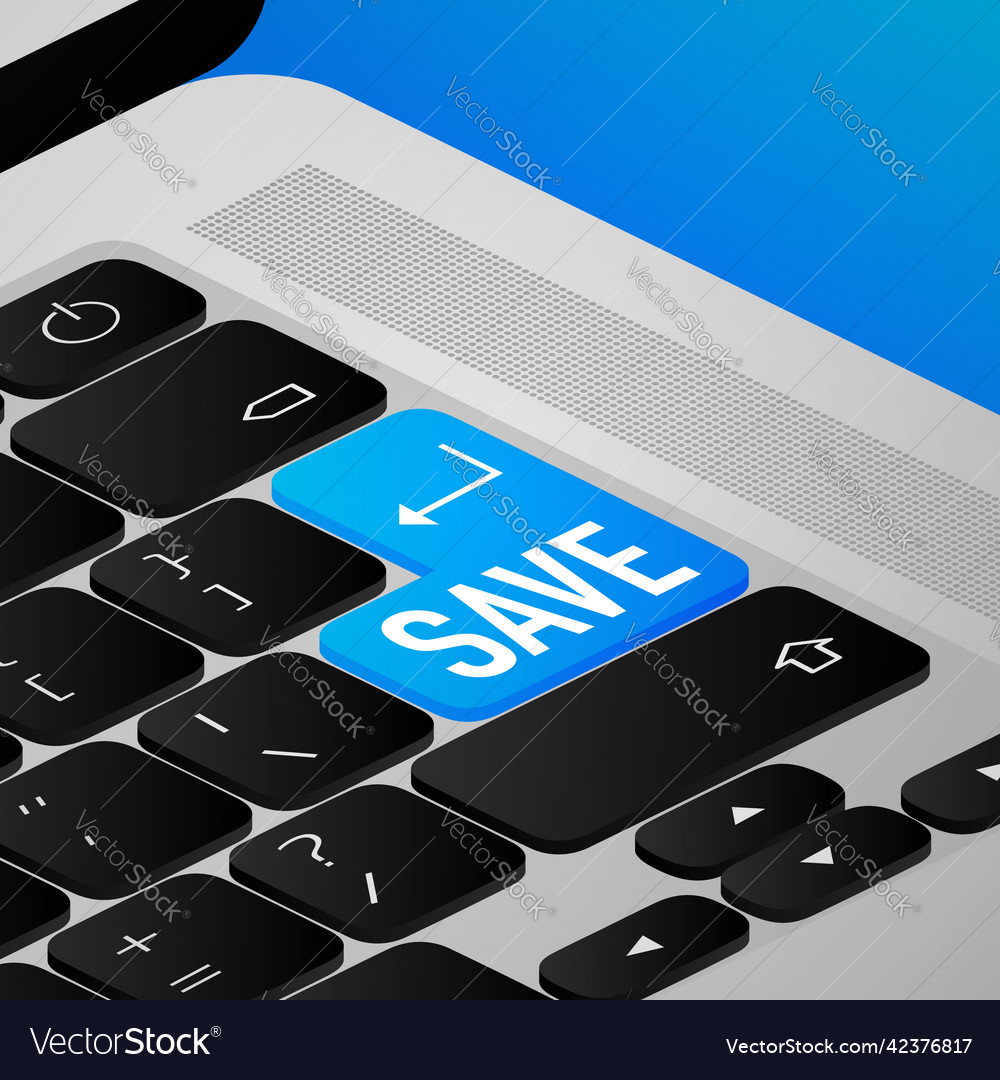 Save button great design for any purposes Vector Image
