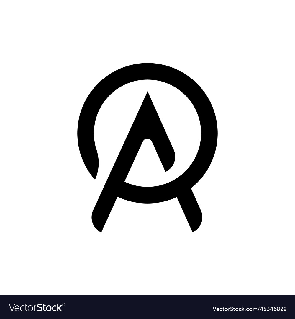 Ap initial logo Royalty Free Vector Image - VectorStock