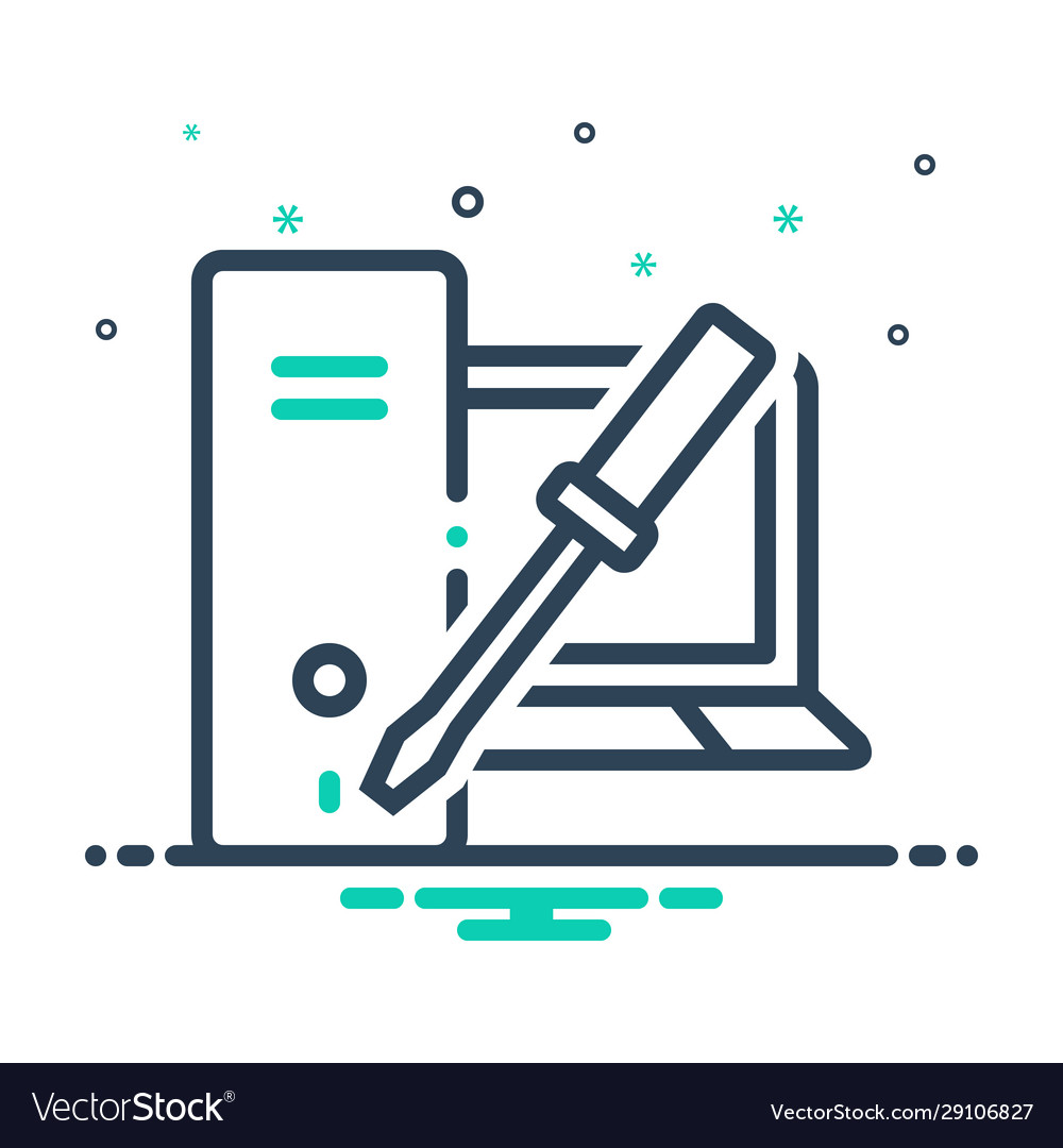 Pc Royalty Free Vector Image - VectorStock