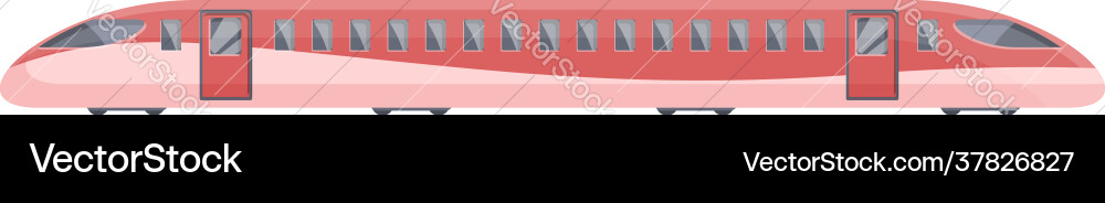 Public high speed icon cartoon style Royalty Free Vector