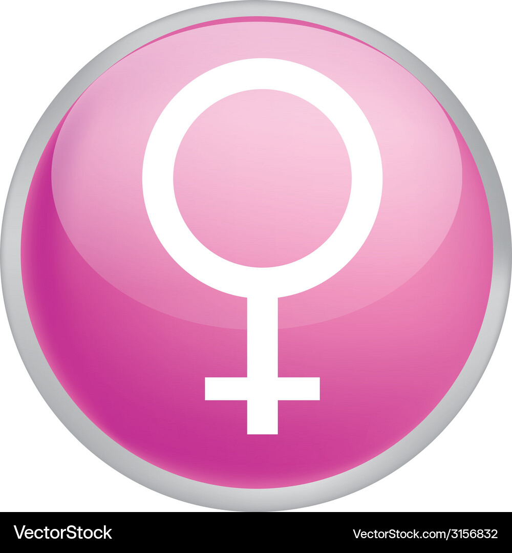 An isolated white symbol on a pink background Vector Image