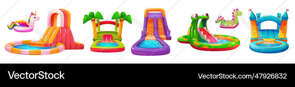 Aquapark water slide icon Royalty Free Vector Image