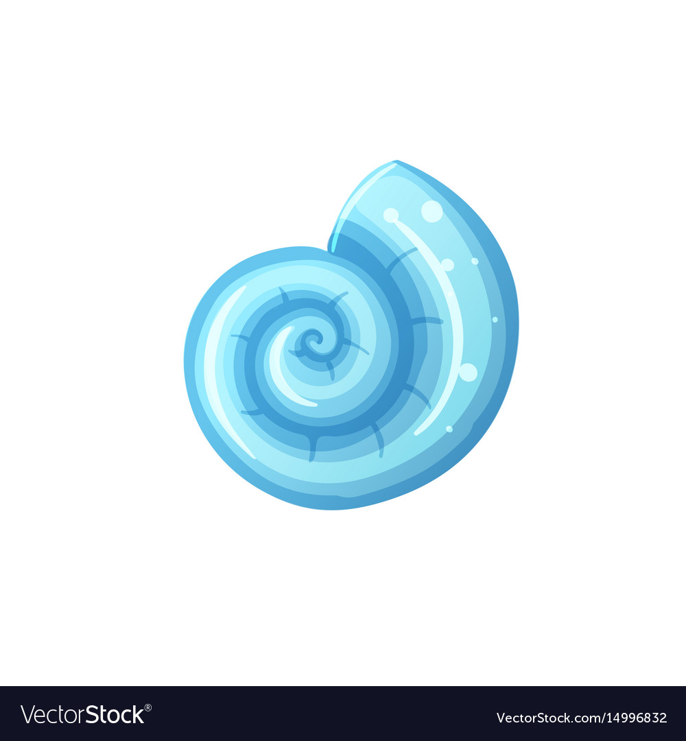 Seashell icon Royalty Free Vector Image - VectorStock