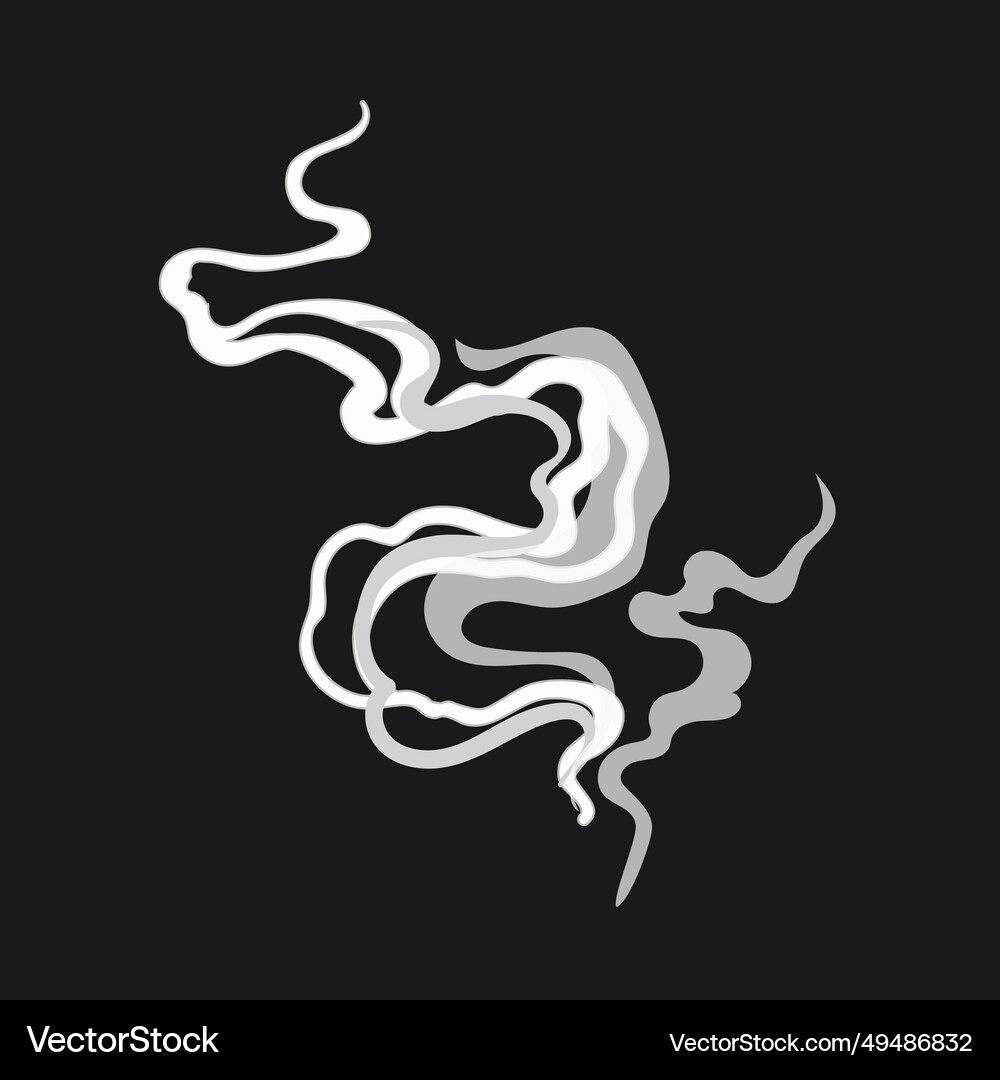 Smell aroma vaporize cartoon Royalty Free Vector Image