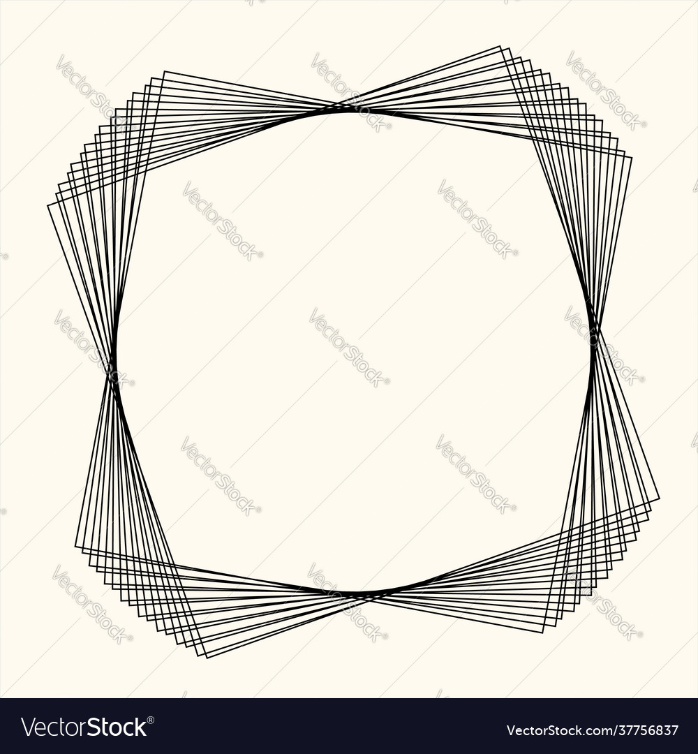 Abstract geometric element Royalty Free Vector Image