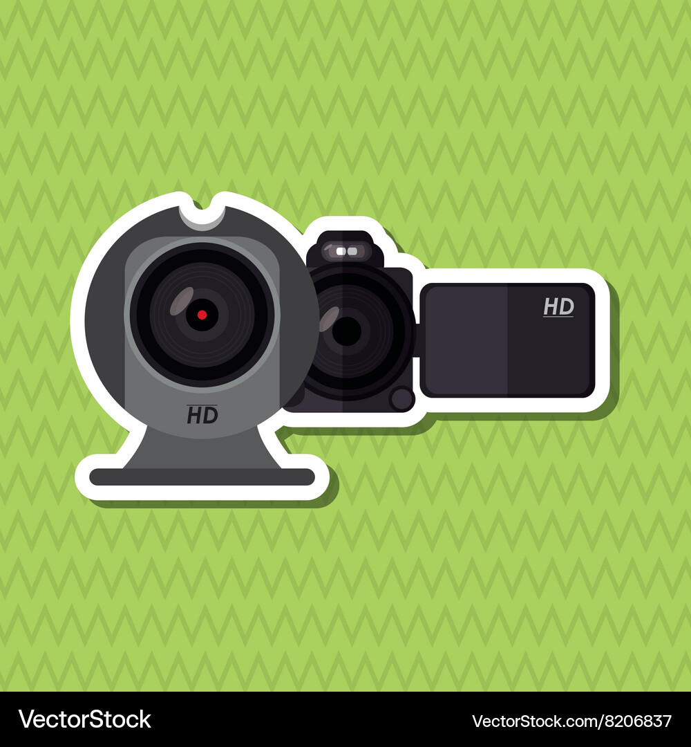 Camera icon design Royalty Free Vector Image - VectorStock