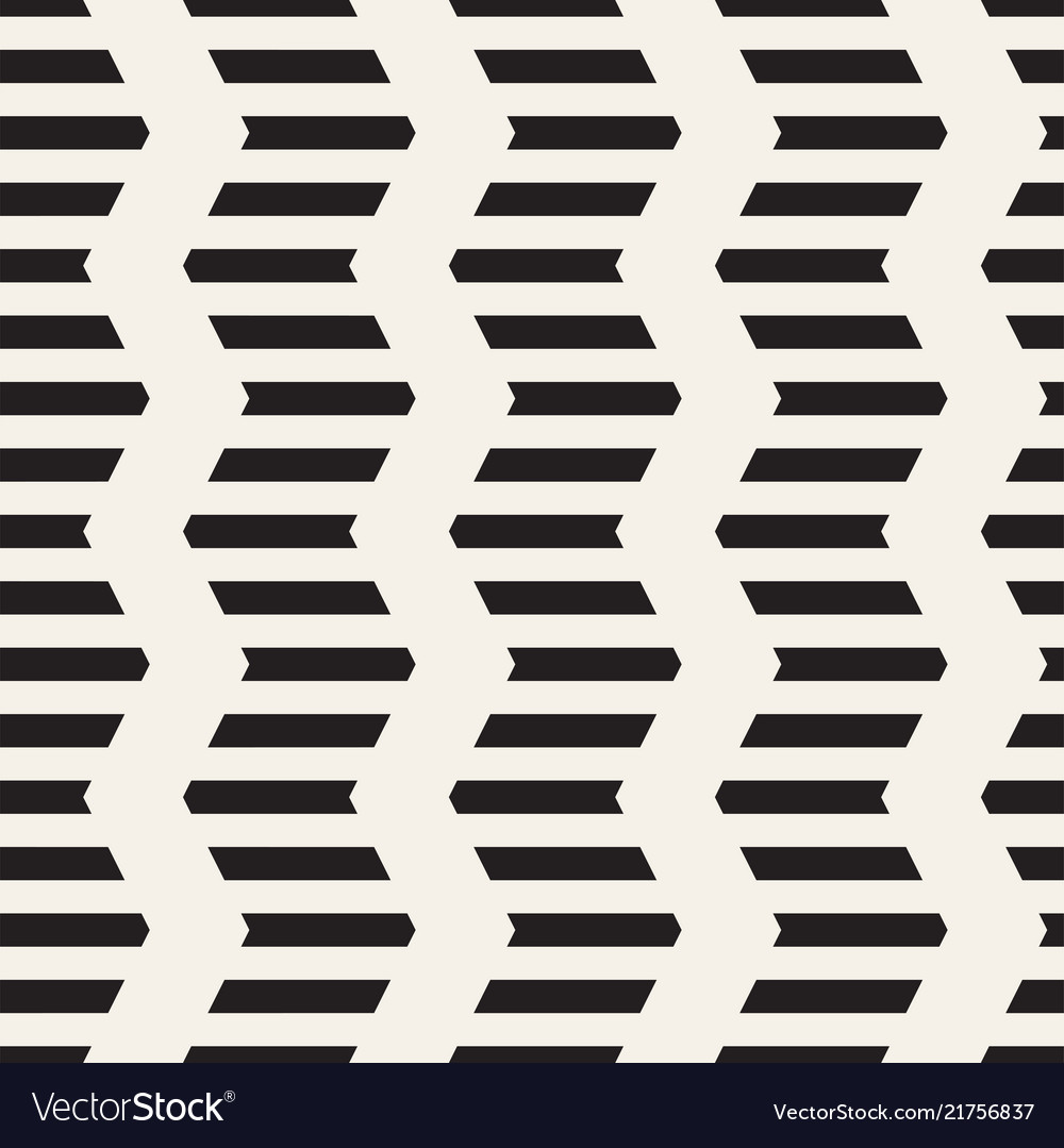 Seamless zigzag line pattern abstract stylish Vector Image