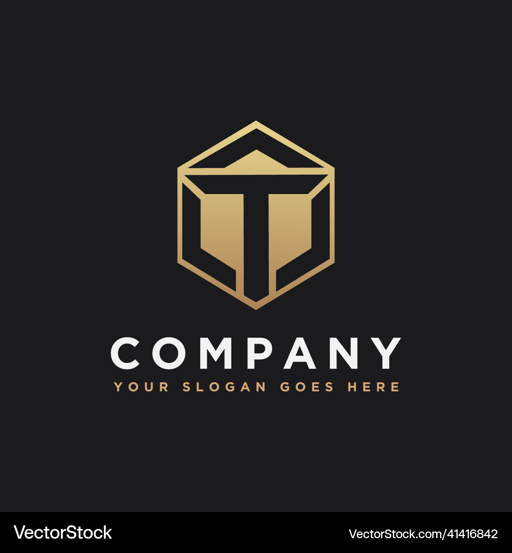 Letter to logo ot icon template Royalty Free Vector Image