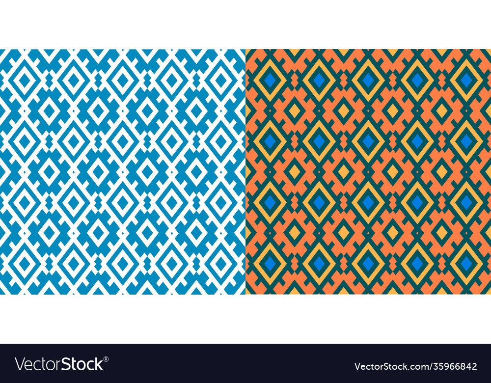 Seamless fabric pattern repeating design Vector Image