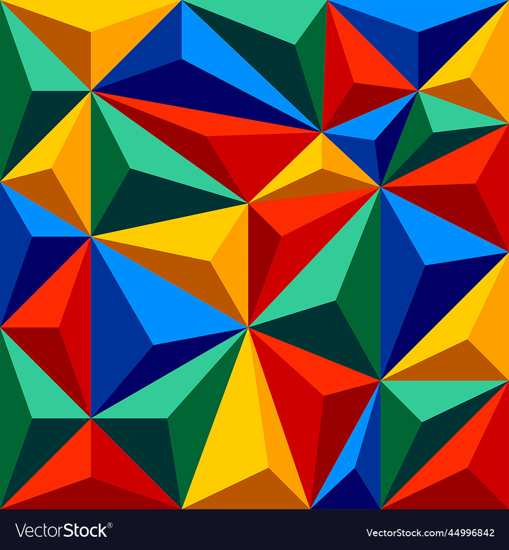 Triangles geometric patterns Royalty Free Vector Image