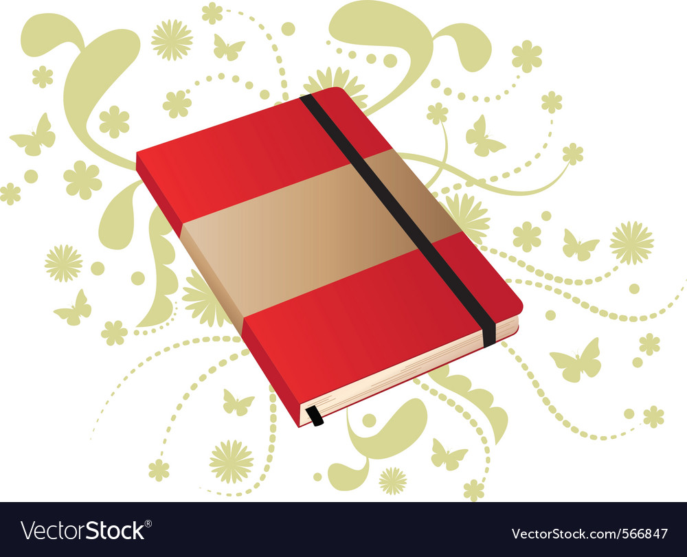 Book notes Royalty Free Vector Image - VectorStock