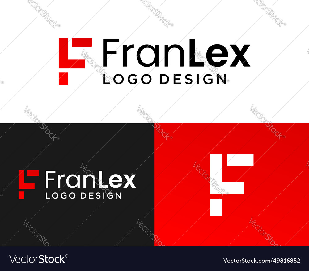 Fl logo Royalty Free Vector Image - VectorStock