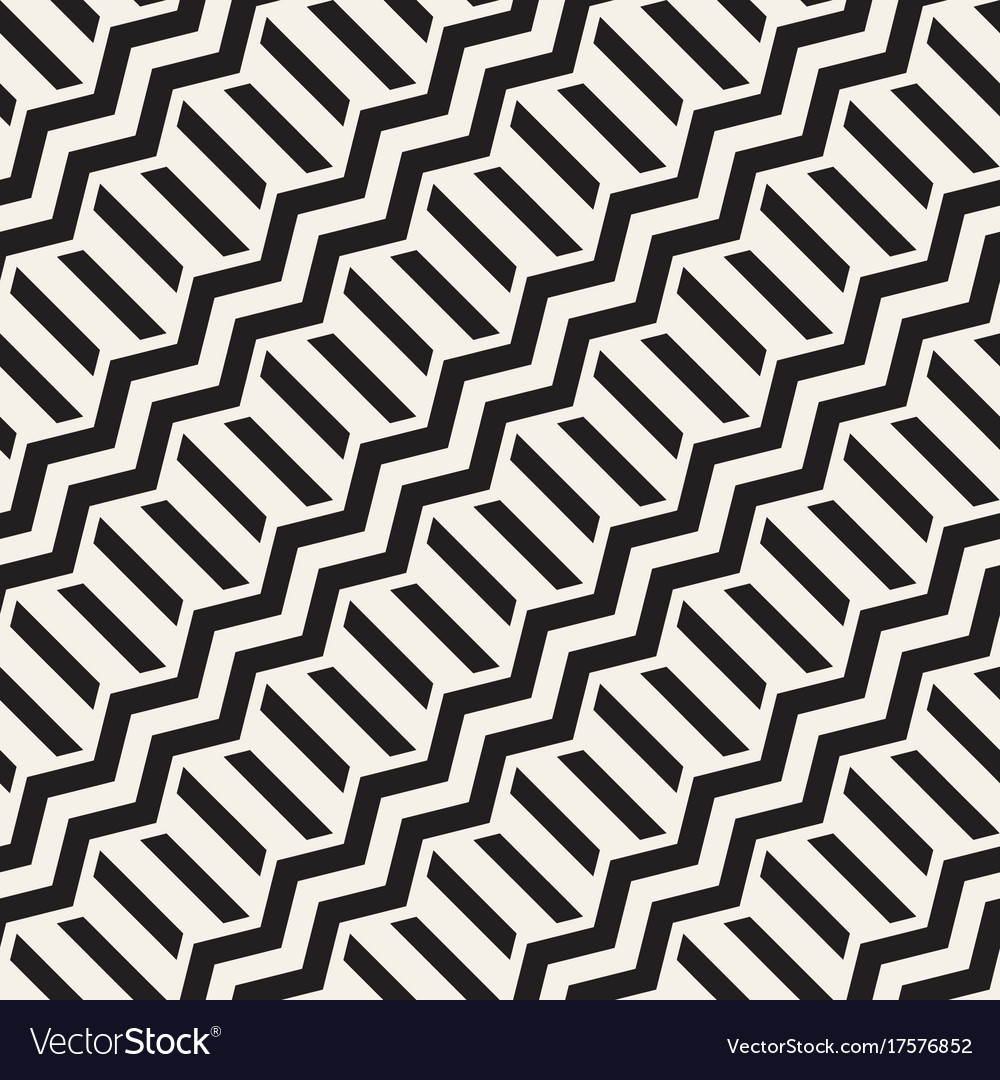 Seamless zigzag line pattern abstract Royalty Free Vector