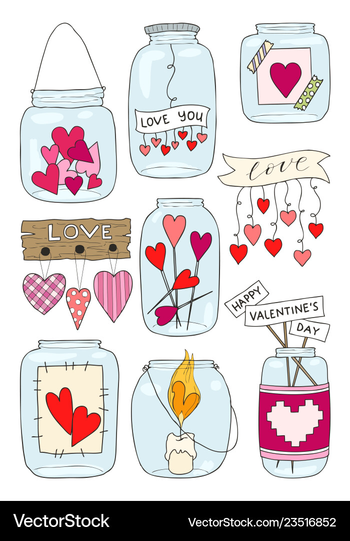 Set of hand drawn a mason Royalty Free Vector Image