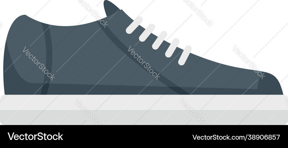 Modern shoe repair icon flat isolated Royalty Free Vector