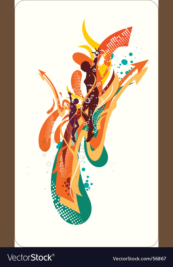 Disco dance Royalty Free Vector Image - VectorStock