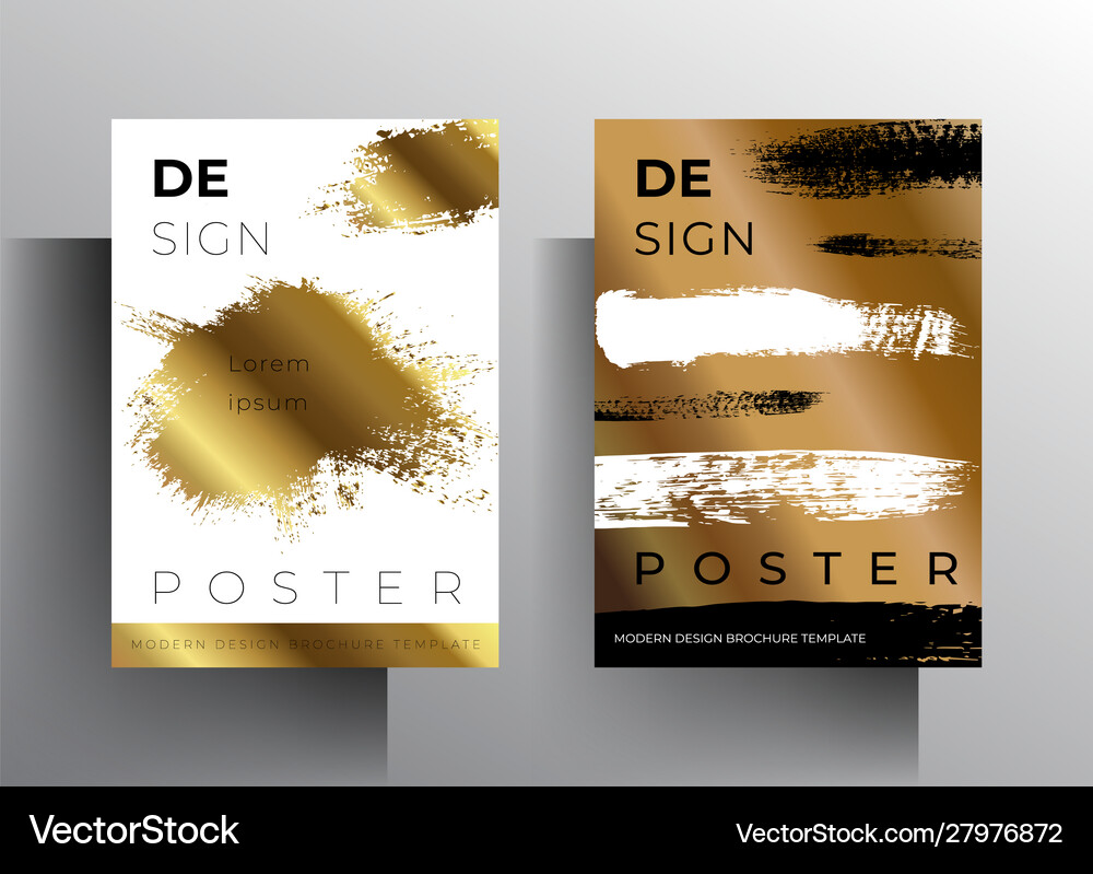 Set templates for poster cover brochure catalog Vector Image