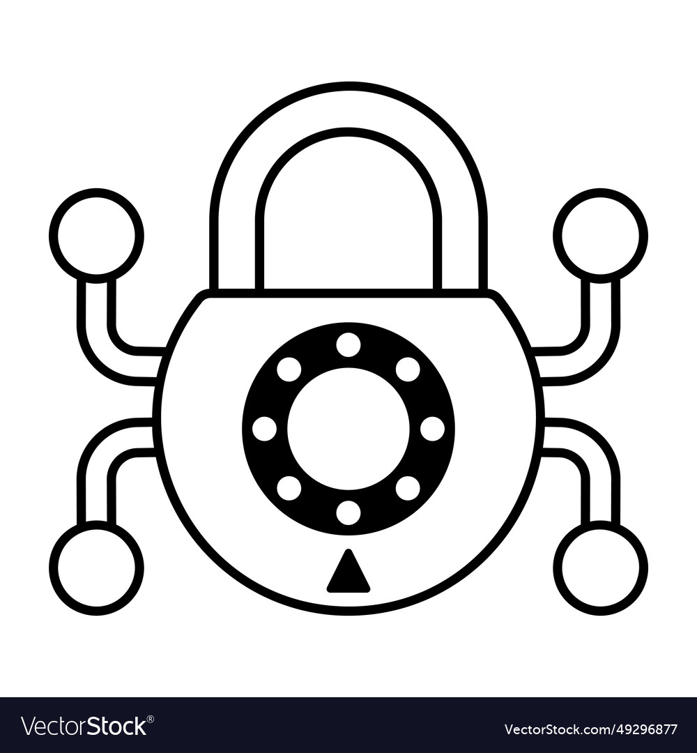 Dollar encryption Royalty Free Vector Image - VectorStock