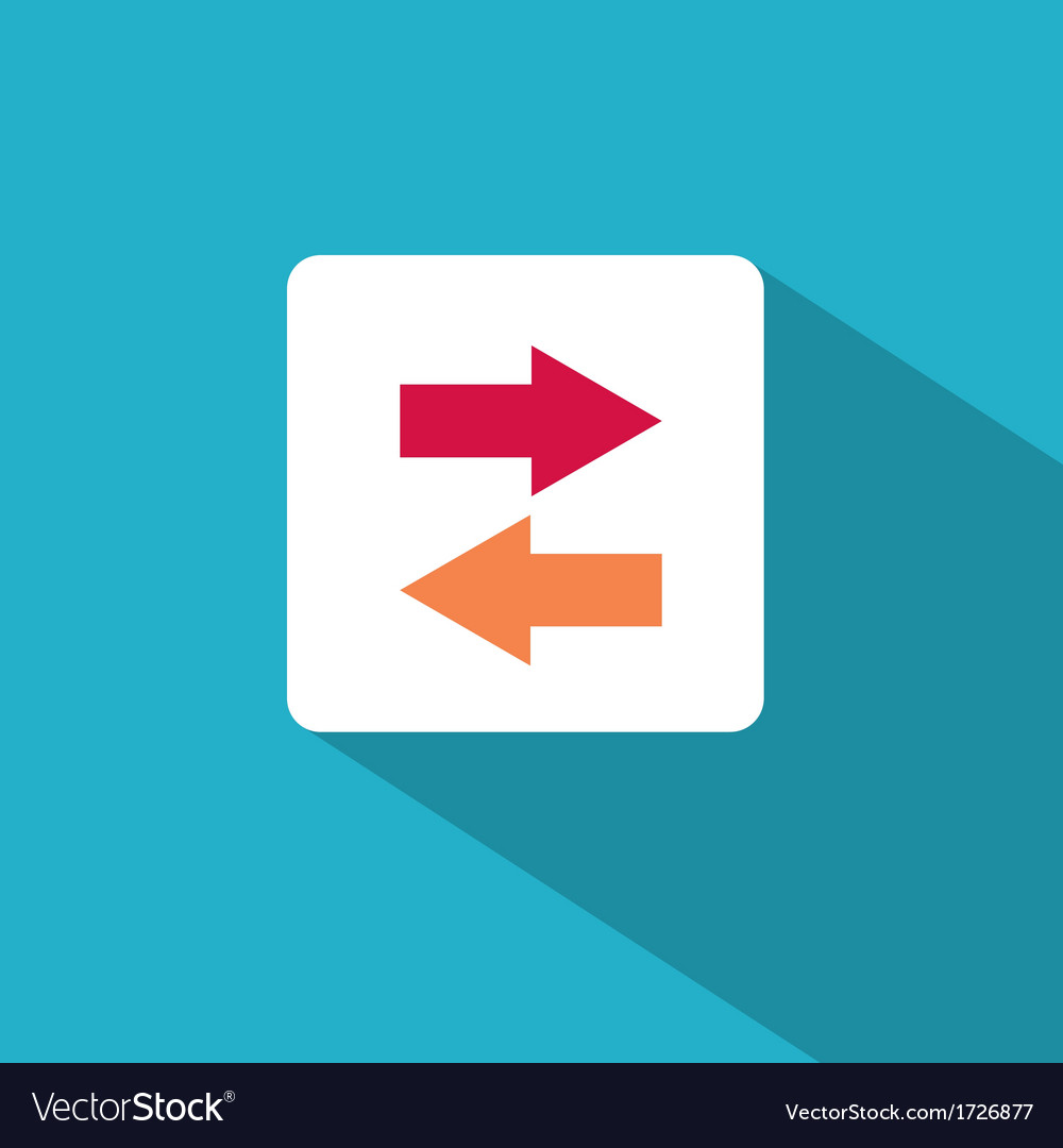 Flat icons Royalty Free Vector Image - VectorStock