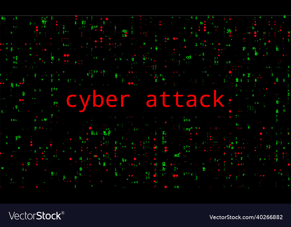 Abstract technology binary code red background Vector Image Abstract technology binary code red background Vector Image