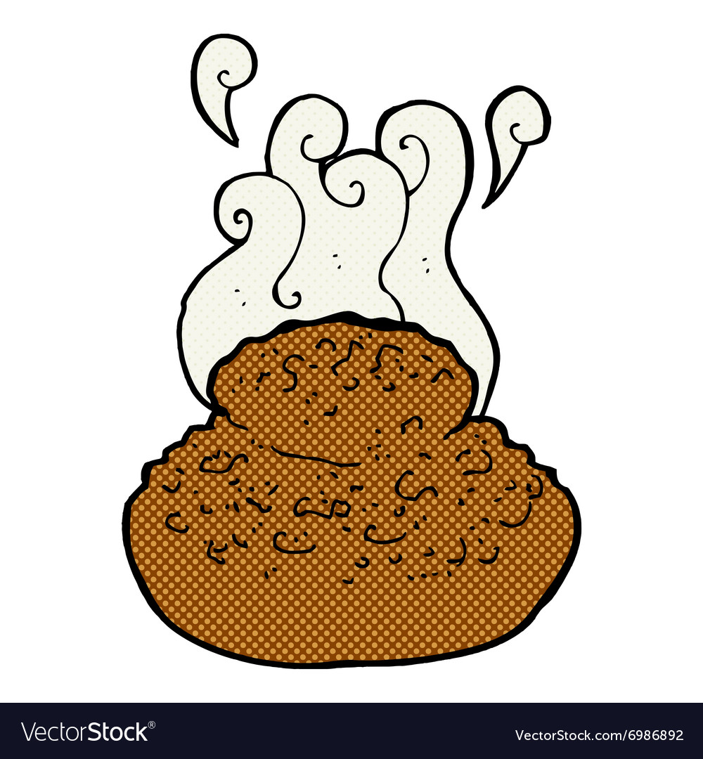 Comic cartoon bread Royalty Free Vector Image - VectorStock