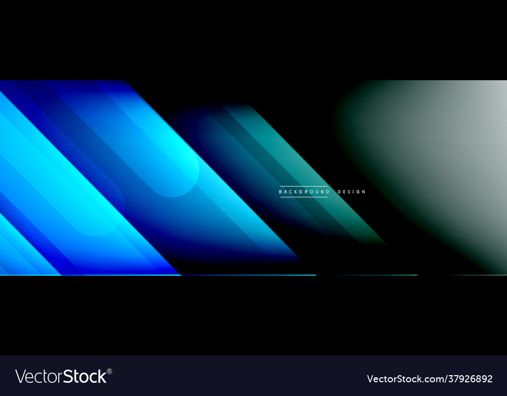 Dynamic lines abstract background 3d shadow Vector Image