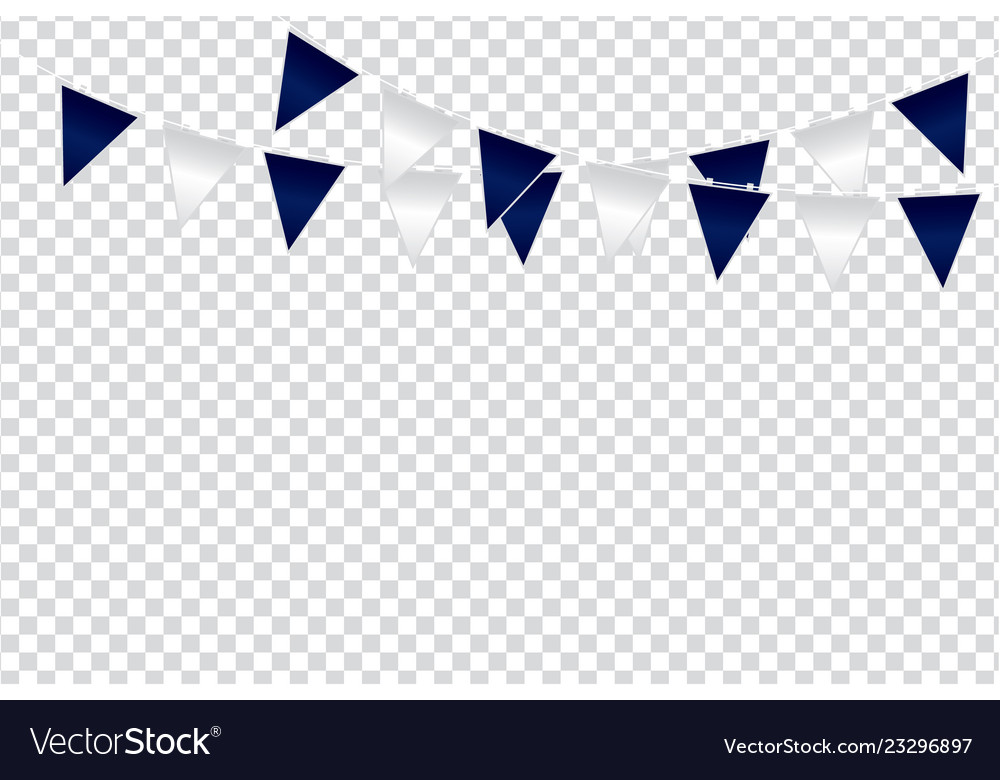 Triangular flag color ideas design Royalty Free Vector Image