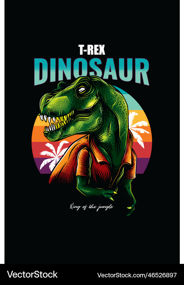 Stunning T Rex Vector Pictures